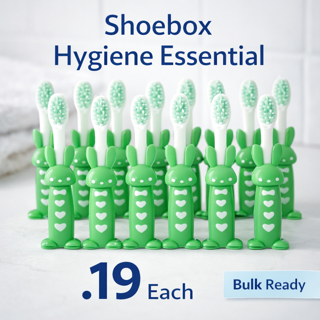 Toothbrushes For Kids (100 Pack) W/ Brush Cover - $0.19 Each – Western ...